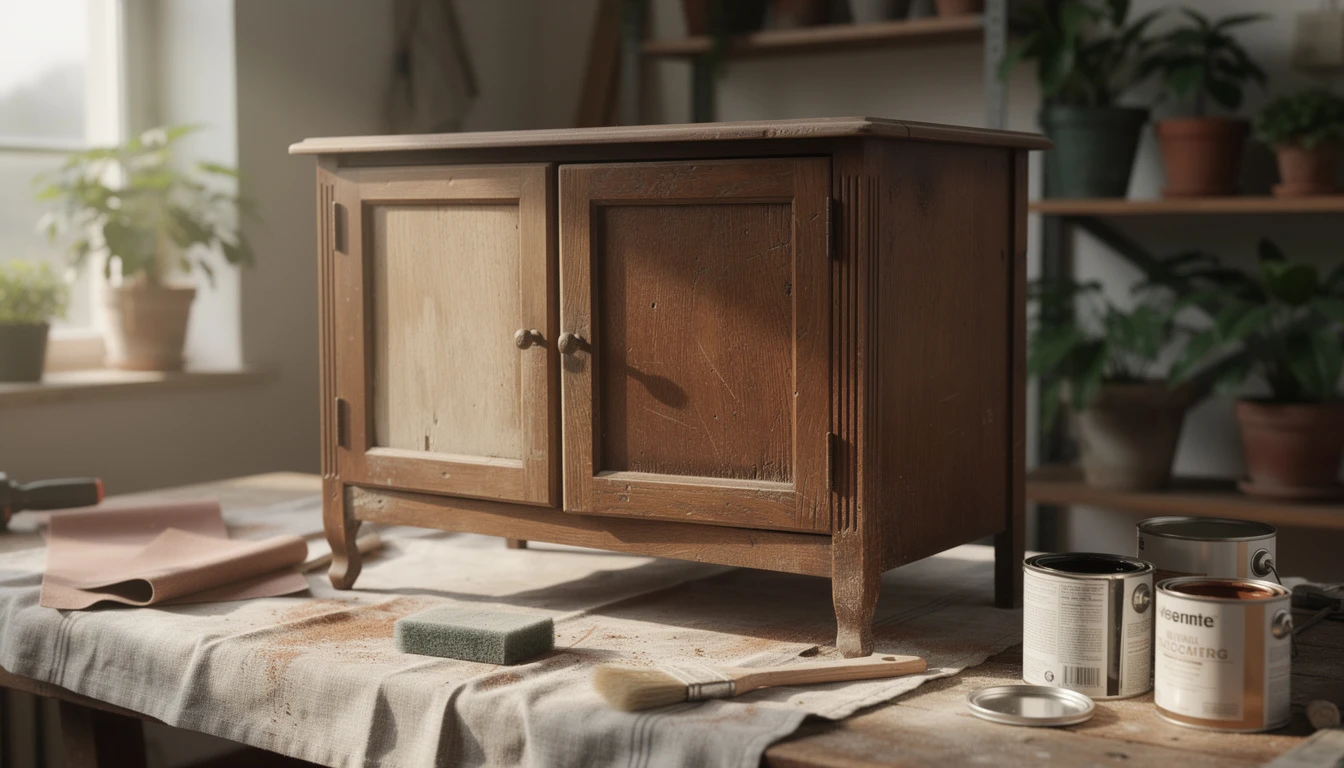Relooking D Un Buffet En Bois De Chez Ikea Tuto
